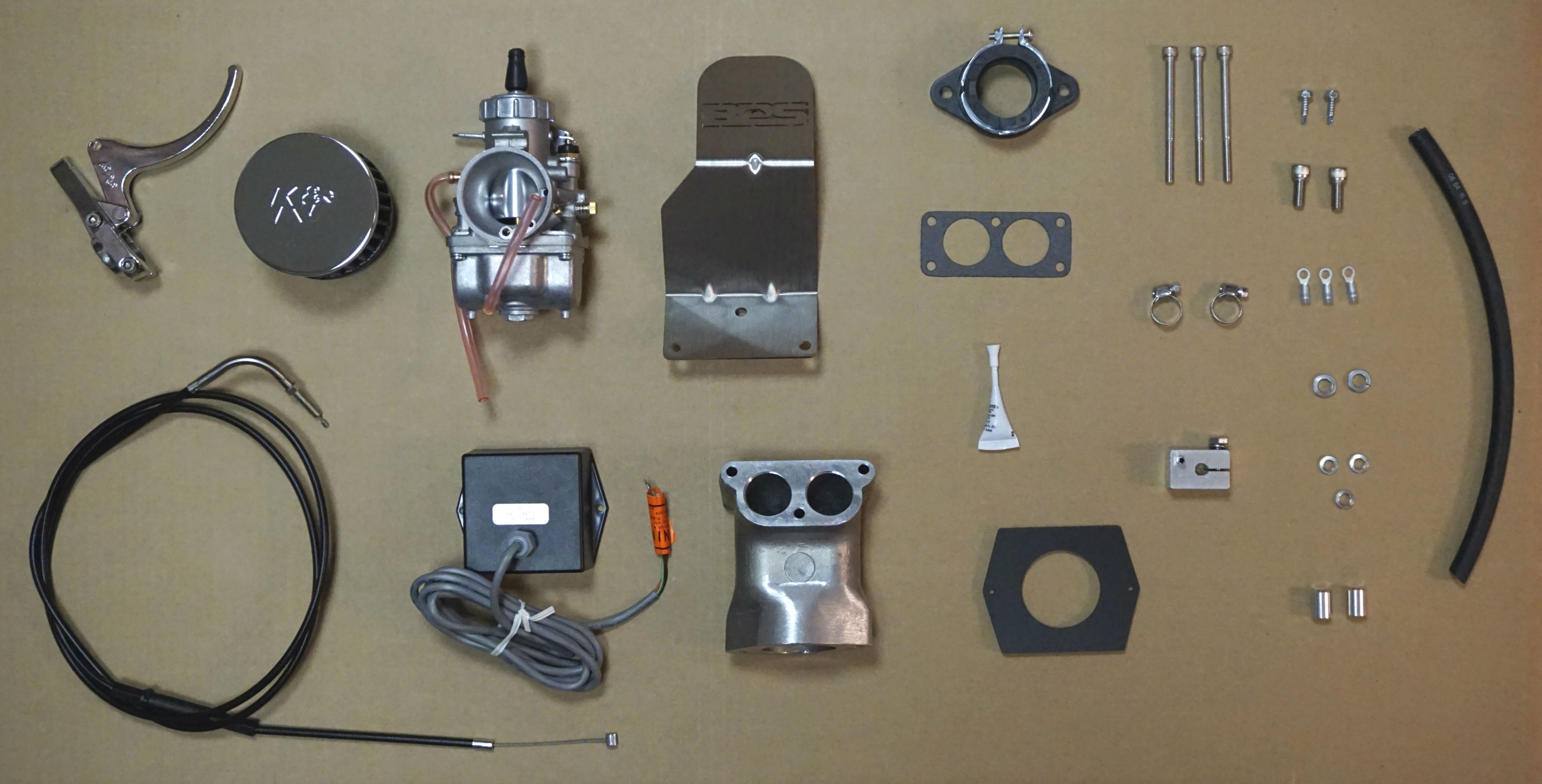 Carb Kit Single Horizontal Vanguard 21 to 23 hp